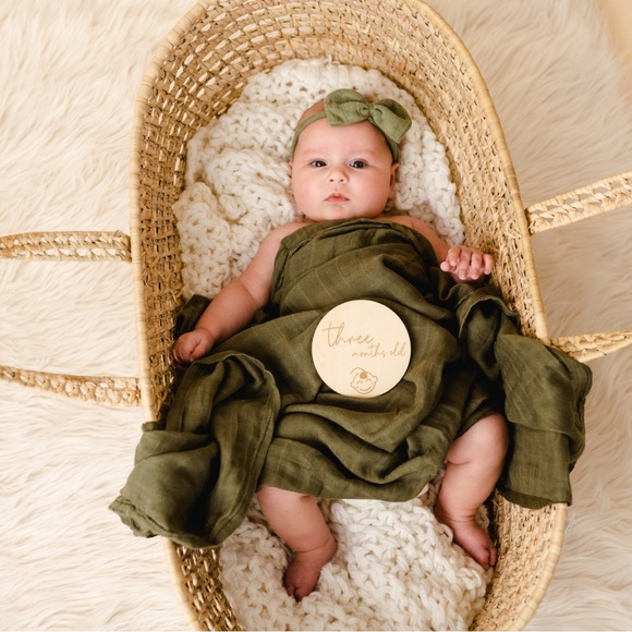 patucia | Other | Monthly Milestone Card Milestone Marker Disc For Baby ...